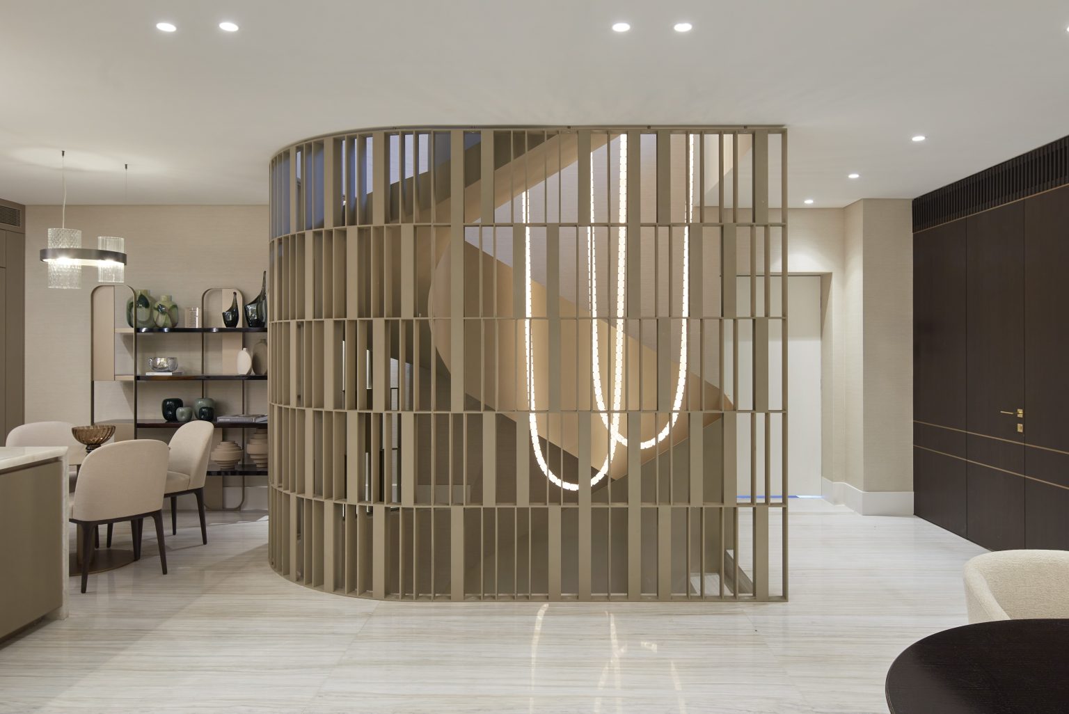 Jewel Lights Up a Sophisticated Penthouse Duplex | Manooi Crystal ...