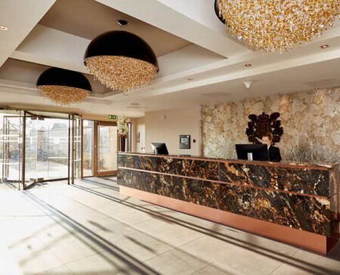 Lobby light | Manooi Crystal Chandeliers